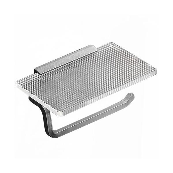 *[素材] トイレットペーパーホルダーは、スペースアルミニウム*アクリルでできており、錆びず、強く、厚く、変形せず、色あせもありません。*[賢いデザイン] ペーパーロールが回転するのに十分なスペースがあることを確認してください。 ロールホル...