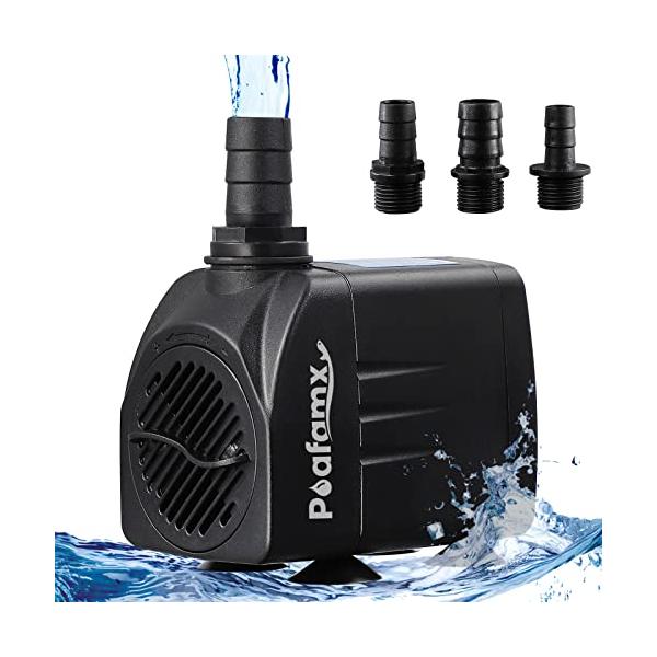 効率が高い ：効率が高く、一時間当たり2000Lの排水ができ、作業時間を大幅に節約できます。排水の速度をコントロールでき、ご希望な排水速度に応じて調整できます。 取り外し・清掃が簡単 ：小型で重量が軽い、工具なしで前と裏面のカバー、インペラ...