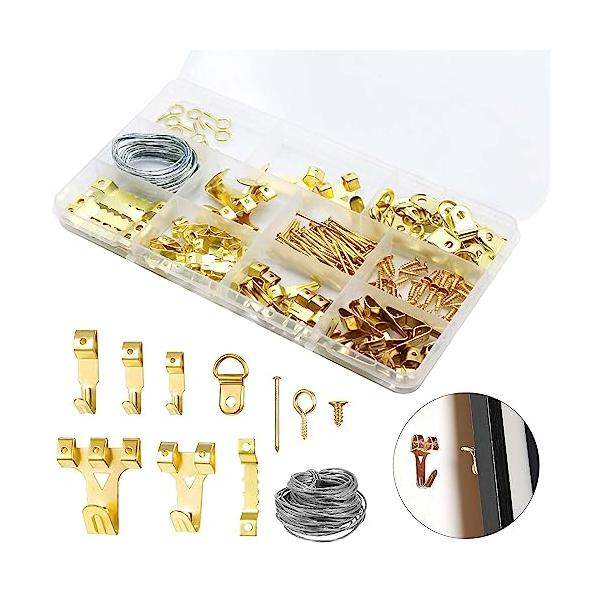 大容量 10 lbs、20 lbs、30 lbs、40 lbs、75 lbsを含む画像ぶら下げは、ニーズに合わせてさまざまなサイズのオブジェクトをサポートします。 高品質素材 高品質の合金素材でできており、表面が滑らかで、頑丈で耐久性があり...