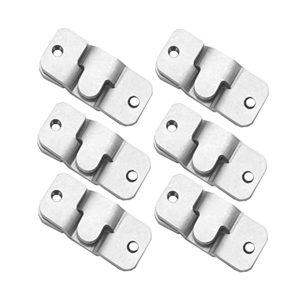 商品情報 商品名：額縁用吊り金具、カラー：シルバー、素材：ステンレス鋼、サイズ：約44*19mm 長さ*幅 、取り付け穴径：約5mm、取り付け穴間隔：約35mm、厚さ：約2mm、パッケージ内容：額縁用吊り金具*6組 12個  山型額縁用吊り...