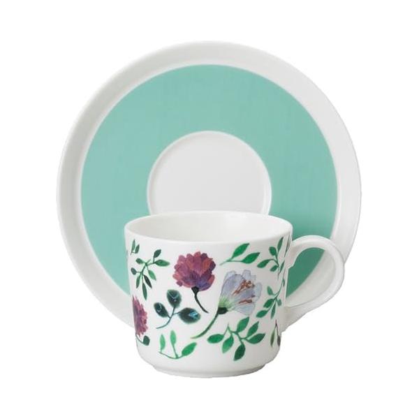 本体サイズ:(カップ)長径104*短径81*高さ68mm*満水容量220cc(ソーサー)径150*高さ18mm本体重量:約340g素材:ボーンチャイナ原産国: インドネシア機能: 電子レンジ、食器洗浄機使用可本体サイズ：(カップ)長径104...