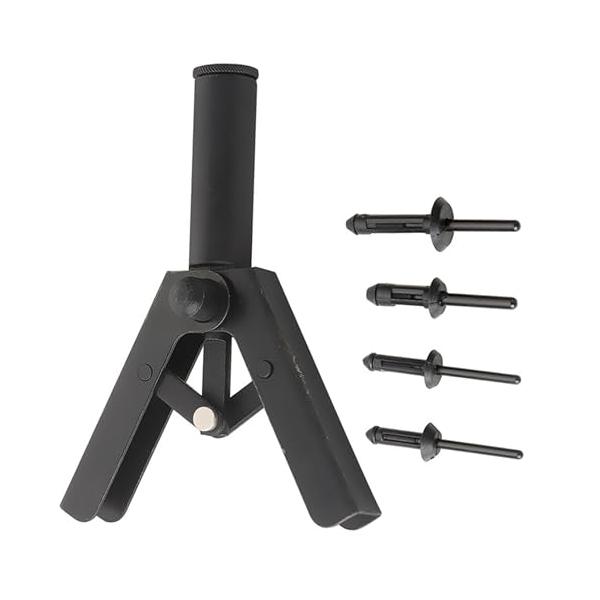 デザイン ：手動リベットガンセット  サイズ ：約15*12.5センチメートル  製品の内容 ：41個セット リベットガン1本*リベット40個  材質 ：主体は高硬度の炭素鋼材料を使用し、耐久性と安定性を確保しています。 軽量で携帯可能な設...