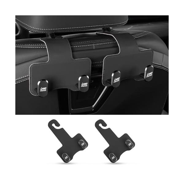 専用ロゴ・おしゃれな設計 この荷掛けフックは LAND CRUSIER 専用ロゴと洗練なデザインで、ご愛車に雰囲気と高級感を与えます。この車用フックのカラーはブラック・ブラウンの2色でご用意します。車の内装やお好みに合わせて自由にお選びいた...