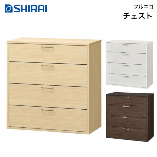 サイズ 幅782×奥行395×高さ800mm材質 本体素材・表面素材：プリント紙化粧繊維板引手：亜鉛合金耐荷重 天板耐荷重：10kg備考 ※お客様組立商品です。チェスト タンス 幅79cm 高さ80cm 引出4段 衣類収納 追加収納 箪笥 ...