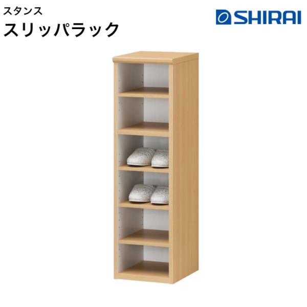 サイズ 幅262×奥行295×高さ909mm材質 本体素材：プリント紙化粧繊維板耐荷重 天板：7kg移動棚：3kg棚板：3kg備考 ○移動棚：4枚○棚板移動ピッチ：30mmお客様組立て商品です。