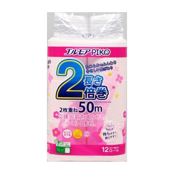 ●たっぷり長持ち2倍巻でトイレットロールの交換回数を減らせます●ちょっぴりエコな108ｍｍ幅●「ラクとって」採用で持ちやすい開けやすいパッケージ●ピュアパルプ100％●花の香りがほんのりさわやか●シートサイズ：108ｍｍ幅×50ｍ巻●製造元...