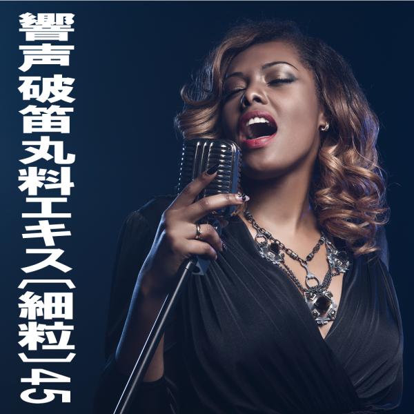 【第2類医薬品】響声破笛丸料エキス細粒45　(きょうせいはてきがん）2.0g×30包　しわがれ声、咽喉不快　松浦薬業【送料無料】