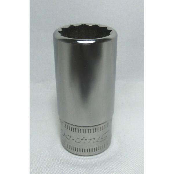 米国スナップオン社純正並行輸入品 3/8 (9.5mm)差し込み 12角 セミディープソケット あくまでも工具としての出品です。 美術品ではありませんので細かい傷、スレ等があることがあります。 商品画像はイメージです。 マイナーチェンジなど...