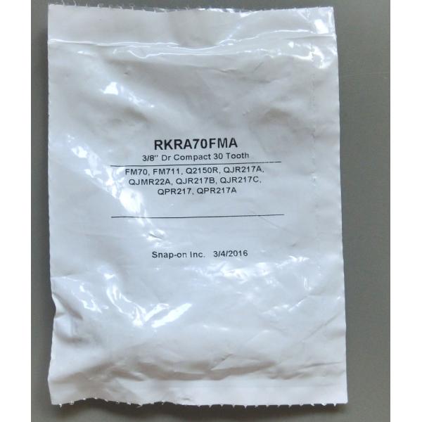 米国スナップオン社純正並行輸入品ラチェット ギア部のリペアキットですゆうパケットで発送します組み立て説明書等ついていない仕様ですので自己責任でパーツ交換を行ってくださいラチェット本体側に消耗、摩耗、破損などがあった場合新品のリペアパーツを組...