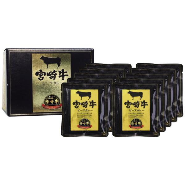 【発売日：2026年06月16日】■商品説明丹念に育てた宮崎牛と野菜をじっくり煮込んだ深い味わいの宮崎ビーフカレーです。（宮崎牛カレー160gが10個入ったセット品）■商品詳細製造生産地：日本製内容：宮崎牛ビーフカレー160g×10個賞味期...