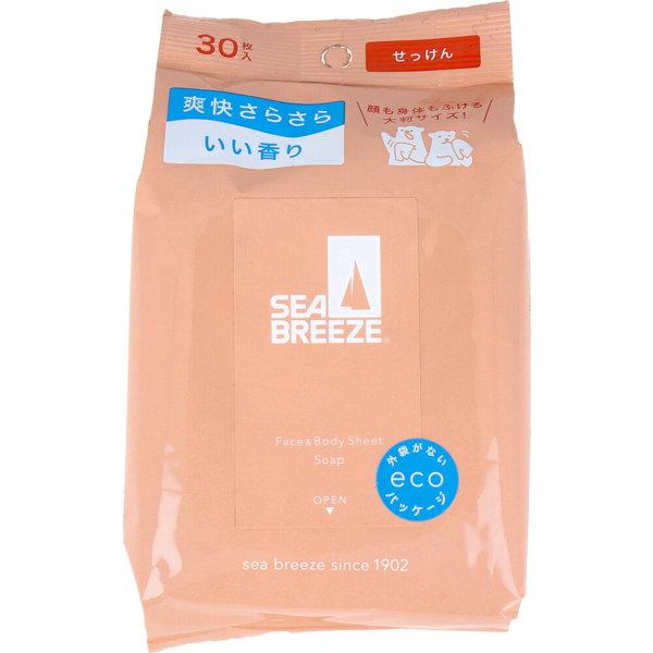 ■商品説明爽快さらさら いい香りさわやかで清潔感のあるせっけんの香り♪拭いた瞬間、すっきり爽快リフレッシュ！汗や肌の汚れをしっかり拭き取り、肌もキモチも快適に。●植物由来ブレンドハーブエッセンス配合。●爽快成分(L-メントール)配合。●１枚...