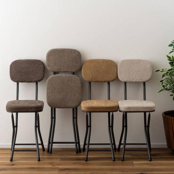 ■商品説明●心地よく馴染むフォールディングシリーズ●スチールフレームに、落ち着きのあるファブリックを組み合わせたフォールディングスツール&amp;フォールディングチェア。●軽量で扱いやすく、作業時や来客時にもサッと取り出せる手軽さがあり、キ...