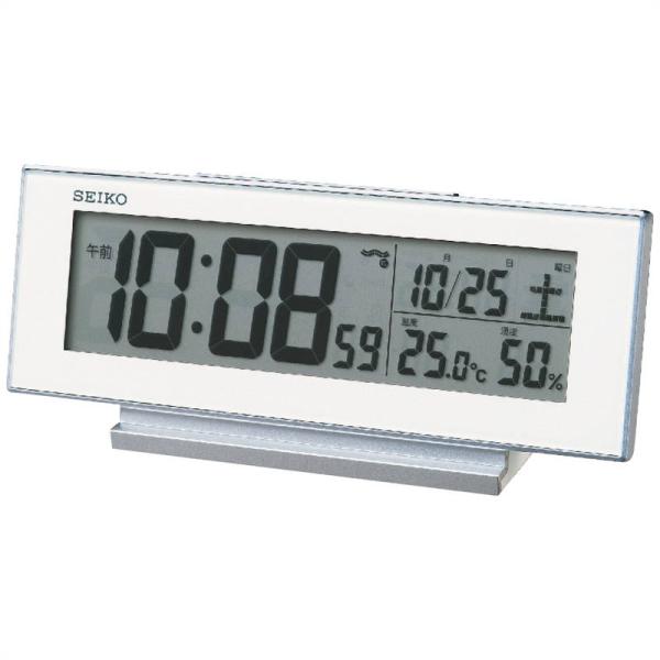 【発売日：2026年01月01日】■商品説明電波修正機能（受信OFF機能つき）電子音アラームスヌーズつき常時点灯ライト（アラームセットで点灯）フルオートカレンダー機能温湿度表示12時間制／24時間制切替式液晶パネル角度調節用スタンドつき電池...