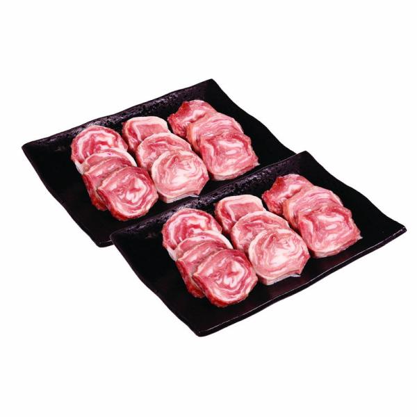 ■商品説明歯切れが良いジューシーで旨味たっぷりの九州産黒豚を使用。お肉そのものの柔らかさを生かし、豚肉だけで作られたロールステーキは、お箸でほぐせる柔らかさとふんわりとした食感が特徴！■商品詳細製造生産地：鹿児島県内容：50g×20賞味期間...