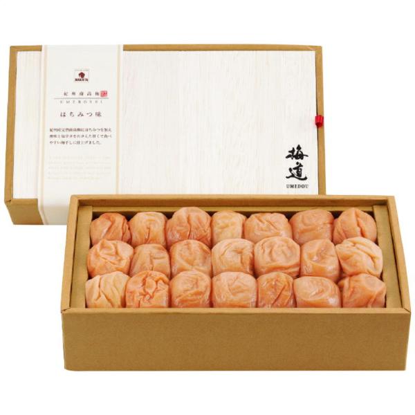 ■商品説明厳選された紀州南高梅にはちみつを加えました。酸味や塩辛さが苦手な方におすすめです。■商品詳細内容：紀州南高梅はちみつ味500g（塩分6％）※開封後は、冷蔵庫（10℃以下）で保存してください。製造生産地：和歌山県賞味期限：製造日より...