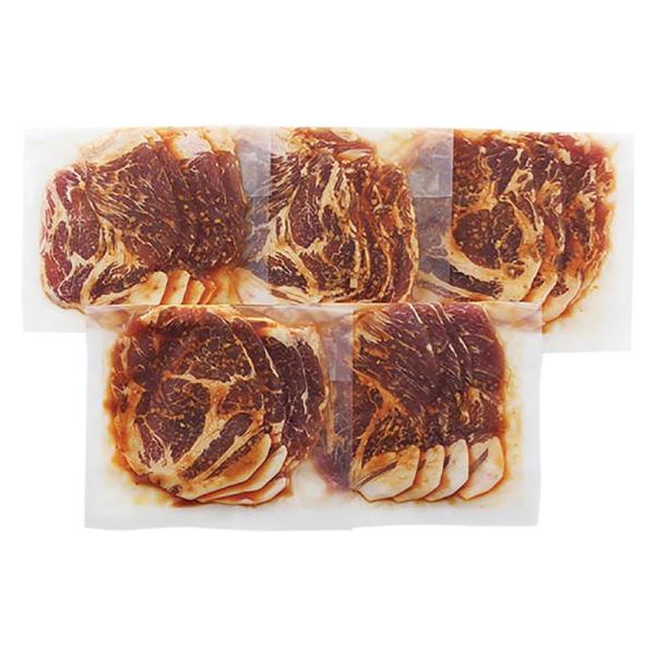 ■商品説明温暖な気候で大切に育てられた、九州産黒豚の肩ロース肉をスライスして、しょうが焼き用のたれで味付けしました。千切りキャベツや紅生姜などを添えてお召し上がりください。■商品詳細内容：100g（肩ロース肉80g・たれ20g）×5袋生産地...