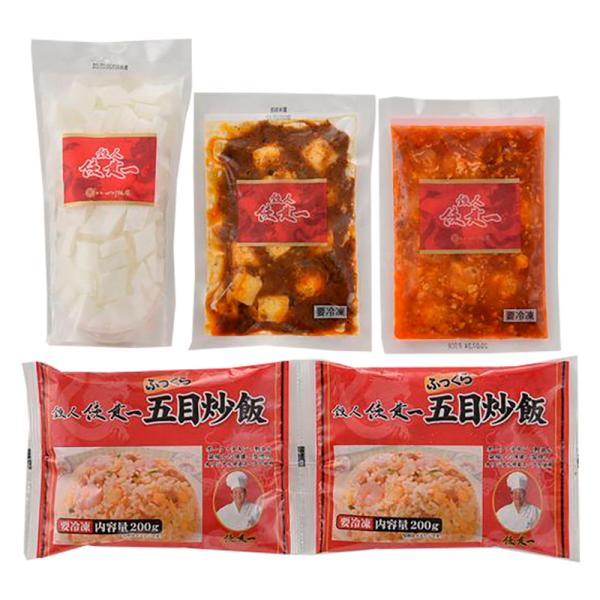 【発売日：2024年11月01日】■商品説明中華料理の名店「赤坂四川飯店」が監修した本格中華料理をお届けします。どれもこだわりの味に仕上げています。■商品詳細内容：本格四川麻婆豆腐150g×1、ふっくら五目炒飯(200g×2)×1、乾焼蝦仁...