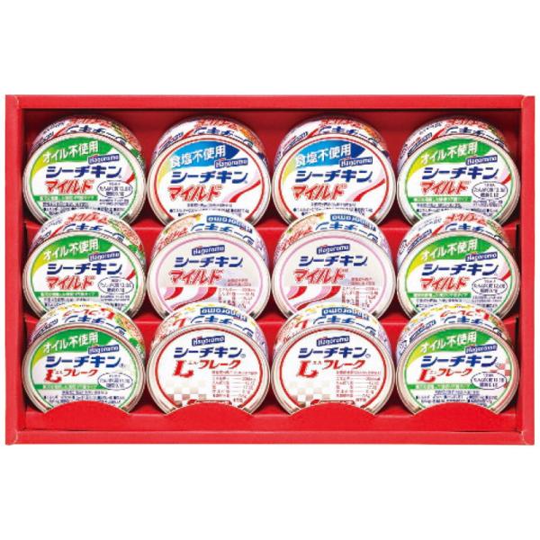 【発売日：2026年07月01日】■商品説明素材やカタチ、製法によって、さまざまなおいしさが楽しめる「シーチキン」の詰め合わせです。■商品詳細製造生産地：日本製内容：オイル不使用シーチキンLフレーク・シーチキンLフレーク・食塩不使用シーチキ...