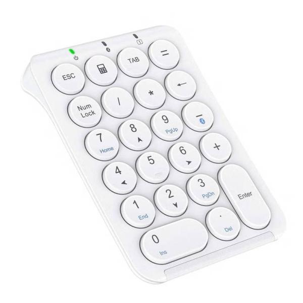 ■商品説明【便利なテンキー】Bluetooth5.1を採用し、遅延のない作業が可能です。一度ペアリングすれば次回以降は自動的に接続されます。本製品はtabなどのキーを搭載しているため、Excelなどを使用する際、格段に作業効率が上がります。...