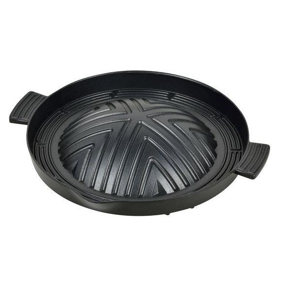 ■商品説明●お肉を焼くならお任せ！焼肉プルコギグリル。●アルミ鋳物製で鉄製の鉄板より軽く、持ち運びも便利です。●フッ素樹脂加工なので、こびりつきにくく、お手入れも簡単です。●焼肉にもプルコギにもおすすめのグリルプレートです。●ガス火専用。■...