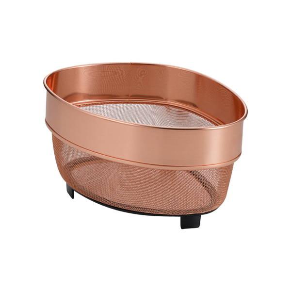 ■商品説明●銅の抗菌効果で菌の繁殖を抑える、銅製の三角コーナーです。●水気の多いキッチン周りにおすすめの銅製品でヌメリなどを防ぎます。■商品詳細生産地：日本サイズ(約)：幅215×奥行150×高さ120mm製品重量(約)：210g素材：表面...