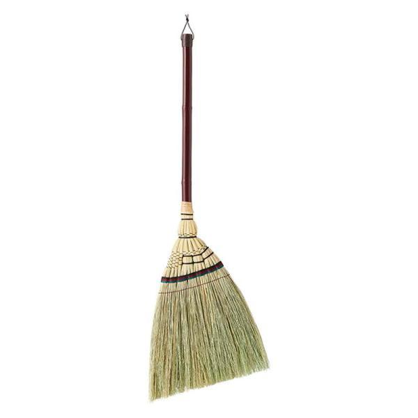 ■商品説明●弾力としなりがある天然草で畳や床を優しく掃けます。●柄には軽くて丈夫な竹を採用●短柄タイプ・全長約84cm●毛先を斜めにカットしているため、床面にフィットし、掃きやすい形状■商品詳細生産地：タイサイズ（使用時）：W300×D45...