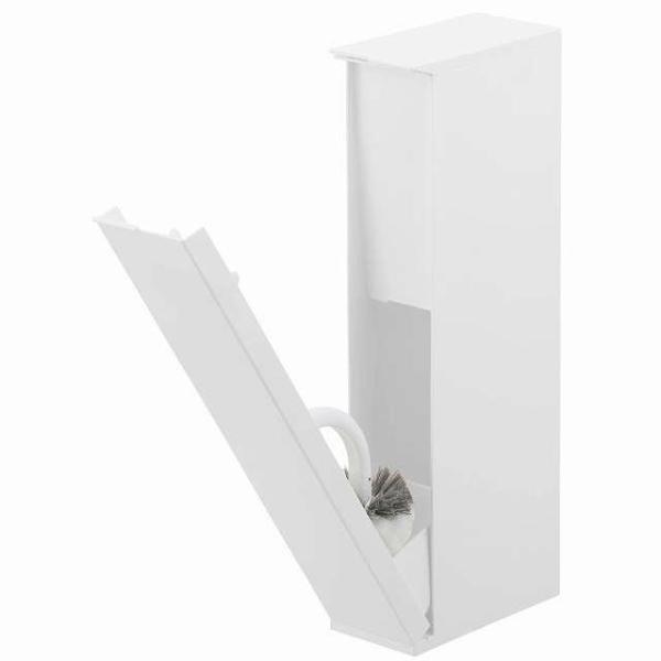 ■商品説明●使いやすさと機能にこだわったトイレ収納！●トイレブラシのケースとトイレポットが一つになったトイレステーションです。●便器のフチに置いて衛生的に水切りができるケース付きのトイレブラシです。●全面植毛ブラシで、向きを気にせずくるっと...