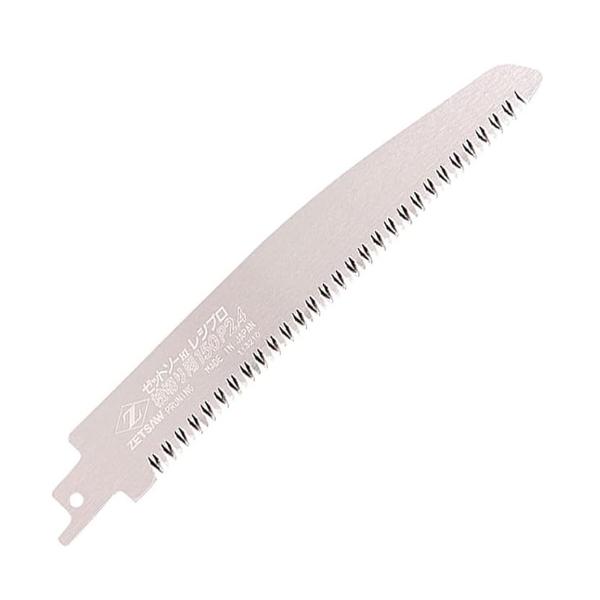 ゼットソー製造元：株式会社岡田金属工業所発売元：ゼット販売株式会社レシプロソーシリーズゼットソーレシプロ 枝切り用150 P2.4 替刃品番20112庭木の剪定・枝払いにバタつきにくく切り始めがスムーズなショート刃。細枝でも切り込みやすいピ...