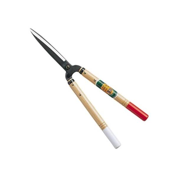 岡恒刈込鋏 60型 短柄No.217短柄で高所での刈り込みに便利です。■機能・特徴・生け垣の刈込用です。・最高級刃物鋼を材料とし、刃持ちと切れ味を発揮します。・柄が短く、脚立に登っての高所の作業にも適します。・角ボルト、緩み止めオーディーナ...