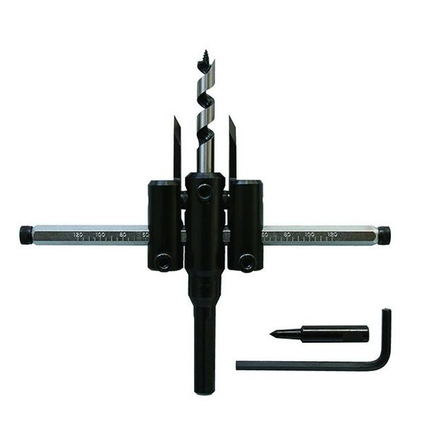 スターエム STRA-M品番 36自在錐 セット●特長・一台で径30〜120mmまでの穴あけが可能です・ロングバー200mm、300mm（別売）を使用すると、穴径200m、300mmまでの穴あけが可能です・両刃タイプでバランスよくスピーディ...