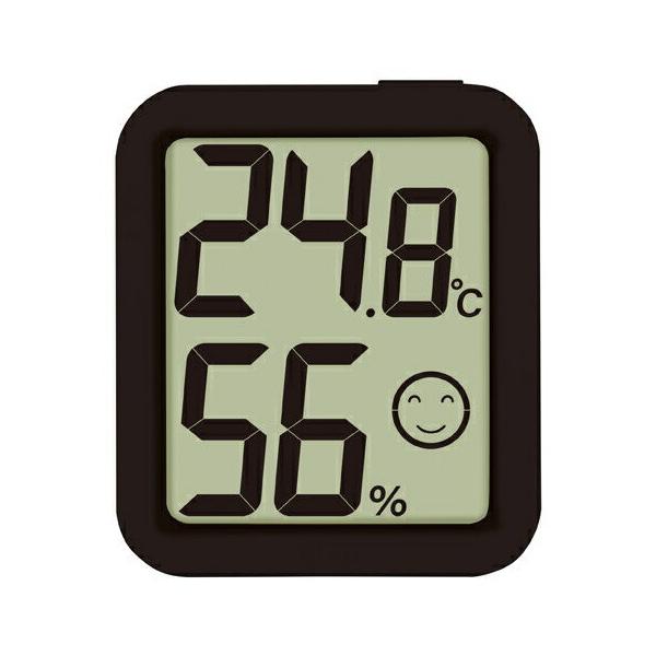 シンワ測定株式会社デジタル温湿度計 環境チェッカー ブラック73248■特長・熱中症、インフルエンザの注意レベルをアイコンと文字でお知らせします。・最高温度・湿度、最低温度・湿度の表示切替ができます。・スタンドで置型、フック穴で壁掛け、マグ...