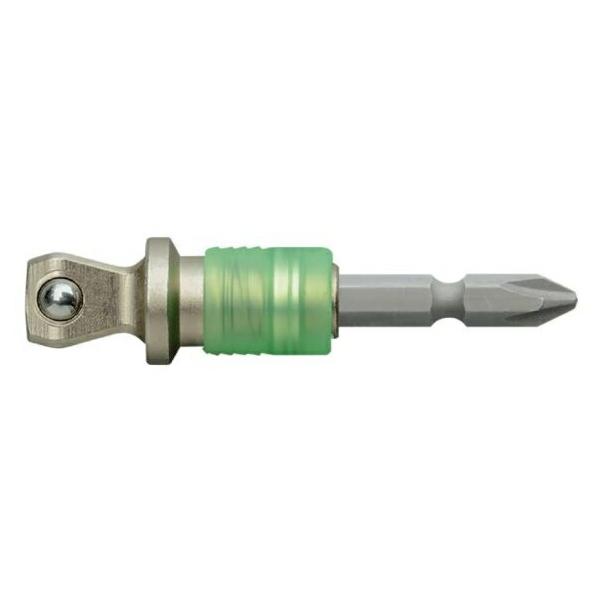 アネックス(ANEX) ビット交換式ソケットアダプター 12.7mm(1/2")ASAD-4E■製品特徴・ソケットが差し込める変換アダプター・軸に電動ドライバービット使用でき、折れても交換できる・ストレートと首振り（傾き15°）の使い分けが...