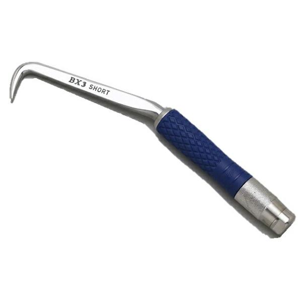 MIKIBXハッカー ショート D・GRIPBX3D-BUグリップカラー：ブルー■特長鉄筋を結束線で結束する時に使用する工具です。回転部にボールベアリングを使用しており、スムーズに回転します。■仕様SHORT/D・GRIP全長：247mmゴ...