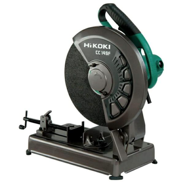HiKOKI ハイコーキ(旧日立工機)高速切断機 CC14SF※トイシは別販売品です。定評のある強力な切断力・耐久力！■商品説明ワンタッチバイス付握りやすいソフトグリップ採用355mm（切断能力φ120mm）強力な切断能力と耐久力砥石の切断...