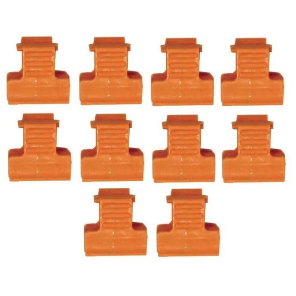 DAIM 第一ビニール菜園かんたんパッカー 直径11mm用10個入り■特長・直径約11mmのパイプに使えます。・防虫ネットやフィルムの固定に。・つまんで広げるため、シートが傷つきにくくなっております。・ロック機能でしっかり固定します。■仕様...