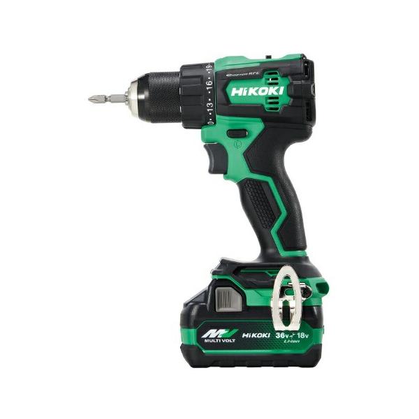 HiKOKI ハイコーキ(旧日立工機)コードレスドライバドリル DS18DE(2XPZ) マルチボルト蓄電池(BSL36A18X)x2個+急速充電器(UC18YDL2)+ケース付使いやすさをさらに追求！■コンパクトボディ■新ケース採用（2X...