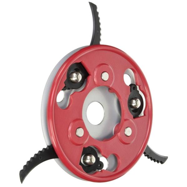 フジ鋼業 FUJI改良型 スーパーブレード3 FB-005■特長・新形状の特殊樹脂ブレードを用いた安全刃(PAT.P)で全く新しいタイプの刈払機用草刈刃。経済的な替刃式で、ナイロンコードの安全性にチップソー並の切れ味を実現!!・全ての機種に...