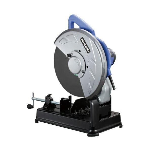 HiKOKI ハイコーキ(旧日立工機)高速切断機 FCC14ST■φ120mmパイプも余裕で固定高さ78mmの大形バイスで、材料がより固定しやすくなりました。・ワンタッチバイス付クラッチ操作により、切断材の幅に応じて素早くバイスの移動・固定...