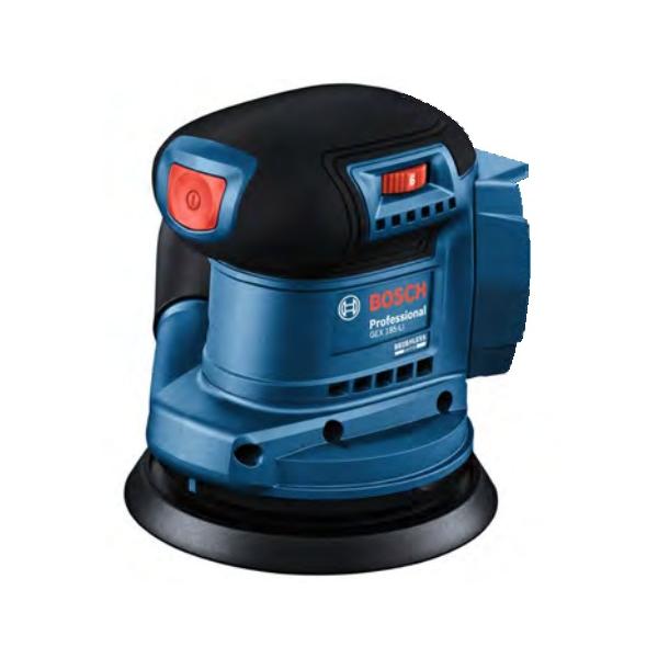 ボッシュ BOSCH18V吸じんコードレスランダムアクションサンダーGEX185-LI本体のみです。※バッテリ・充電器は別販売です。プロ基準の安全性・作業性・耐久性を実現したハイスタンダード　ランダムアクションサンダー■特長1.低振動設計2...
