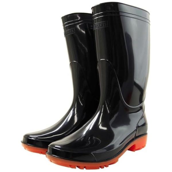 喜多 KITA耐油耐滑長靴KR900 BLK ブラック※販売はタイトルの商品です。■特長・耐油底に加え、滑りにくい耐滑性を備えた長靴です。・幅広いサイズ展開も特徴のひとつです。■仕様　材質：アッパー/ポリ塩化ビニル樹脂　　　ソール/ポリ塩化...