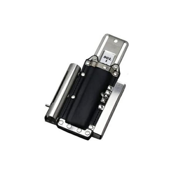 MIKI　ミキハッカーケースSGL1M4-B ブラック収納ケースハッカー・折尺・チョーク