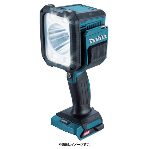 マキタ makita充電式フラッシュライトML007G本体のみです。※バッテリー・充電器は別販売品です。88381762342■多彩な照射モードで遠くも手元もを明るく照らす照射距離640m（スポットモード）※、光束1,250lm（スポット+...