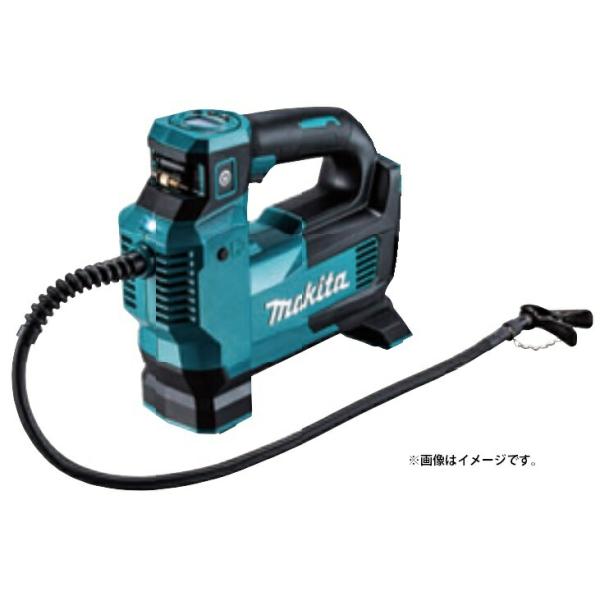 マキタ makita充電式空気入れMP001GZ本体のみです。※バッテリ・充電器は別販売品です。88381748926■世界最速の充填速度※マキタ社従来機と比較して約2倍の吐出量24L/min（200kPa、高速モード時）。最高圧力1,11...