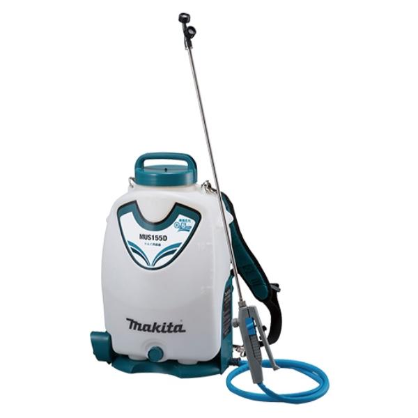 セット品(MUS155DWH)をバラした商品です。バッテリ・充電器は付属しませんのでご注意ください。マキタ makita充電式噴霧器MUS155DZ本体のみです。※バッテリ・充電器は別販売品です。■長時間作業でも疲労が軽減される構造幅広なバ...