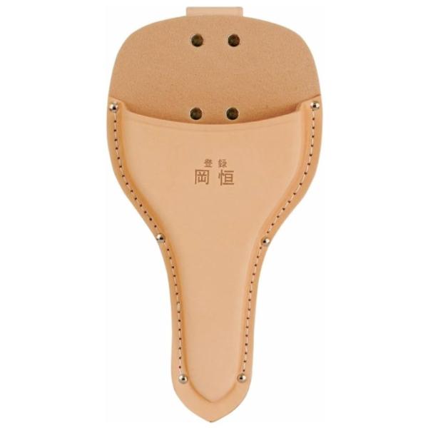 岡恒植木鋏用皮サック ロング 型入れNo.132■商品特徴・植木鋏A型ロングが1丁入ります。・ベルトに吊して使用するタイプです。・吊るし部分は金具ではなく皮素材です。■仕様・サイズ：145×50×290mm・重量：約90g・材質(袋)：牛皮...