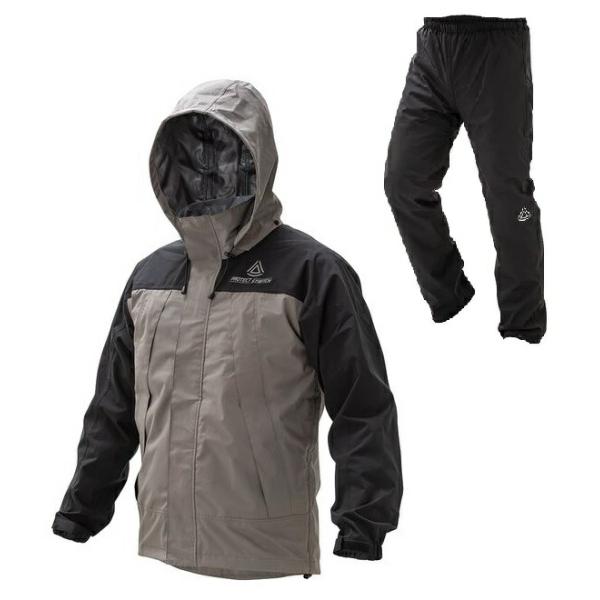 喜多　KITA プロテクトストレッチレインウェアNo.2930※販売はタイトルの商品です。■特徴・全天候対応型水透湿レインウェア・動きに併せて伸縮する4WAYストレッチ生地を採用・機能性抜群のジャケット、パンツがセットになった上下組タイプ