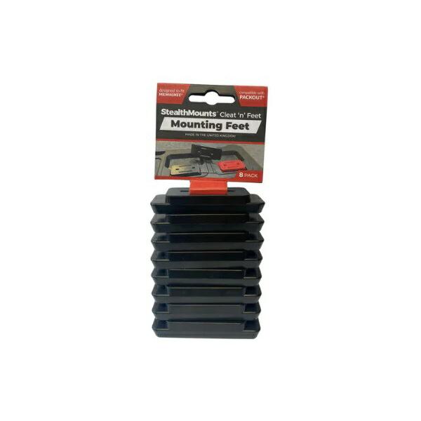 ステルスマウント StealthMountsマウンティングフィート ブラックPAC-F-01-8■特長・ミルウォーキー（Milwaukee）のパックアウトシステムに対応した連結用アタッチメントです。・本商品を用いれば、どんな物でも Milw...