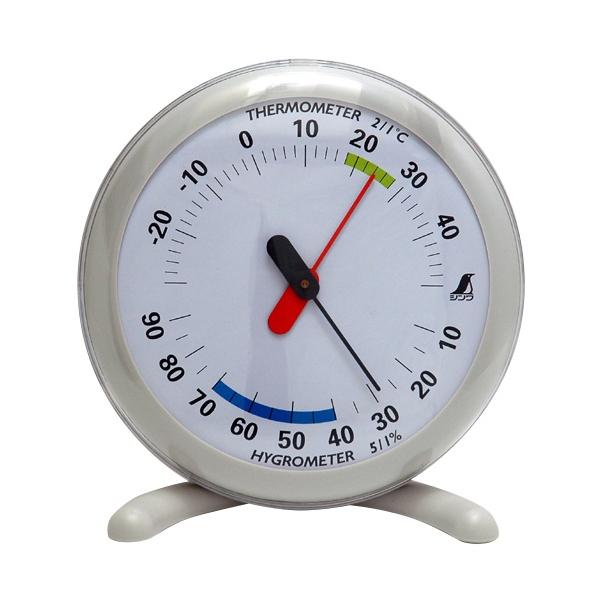 シンワ測定株式会社温湿度計 Q-1 丸型 15cm ライトグレー製品コード：70495■特長・温度と湿度を同時に測定でき、健康管理や省エネに役立ちます。・表示が見やすい大型仕様です。・スタンドを外して壁掛けにも使用できます。■仕様・精度 温...