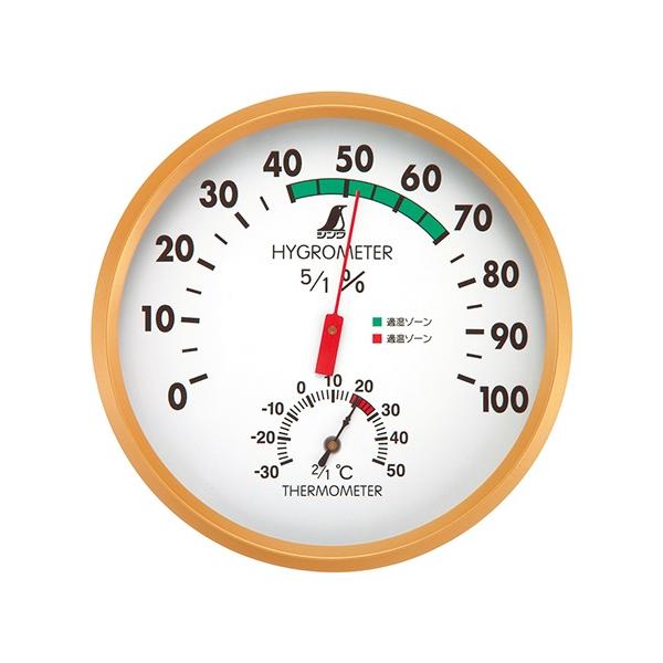 シンワ測定株式会社温湿度計 G 丸型 15cm 製品コード：72605■特長・温度と湿度を同時に測定でき、健康管理や省エネに役立ちます。・表示が見やすい大型仕様です。■仕様・精度 温度：-20〜40℃まで±2℃、それ以外±4℃ 湿度：35〜...