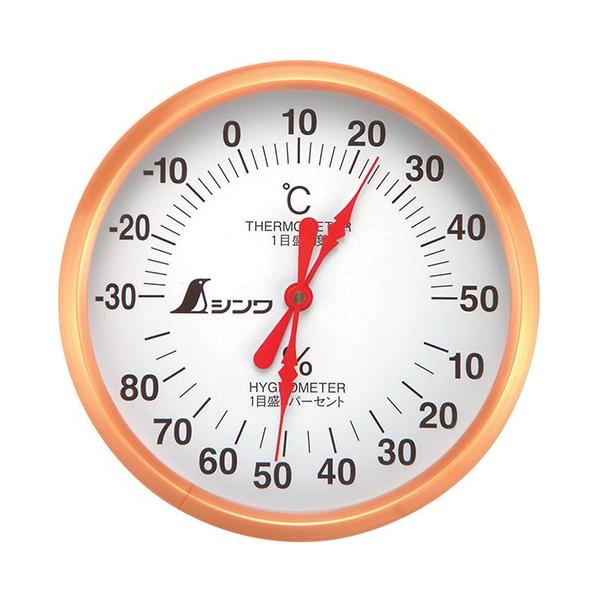 シンワ測定株式会社温湿度計 U-1 丸型 10cm製品コード：72691■特長・温度と湿度を同時に測定でき、健康管理や省エネに役立ちます。・設置場所を選ばない小型仕様です。■仕様・精度 温度：-20〜40℃まで±2℃、それ以外±4℃ 湿度：...